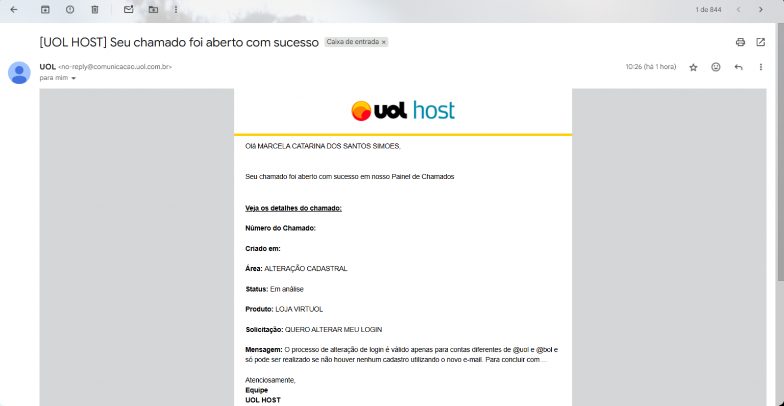 Como abrir um chamado no meu Painel do UOL Host? - FAQ UOL Host