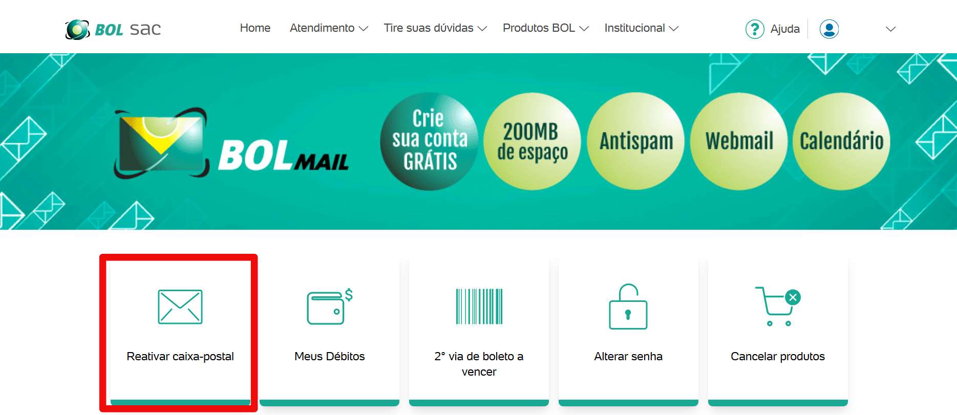 Por que não consigo acessar meu e-mail BOL no app BOL Mail? - FAQ UOL ...